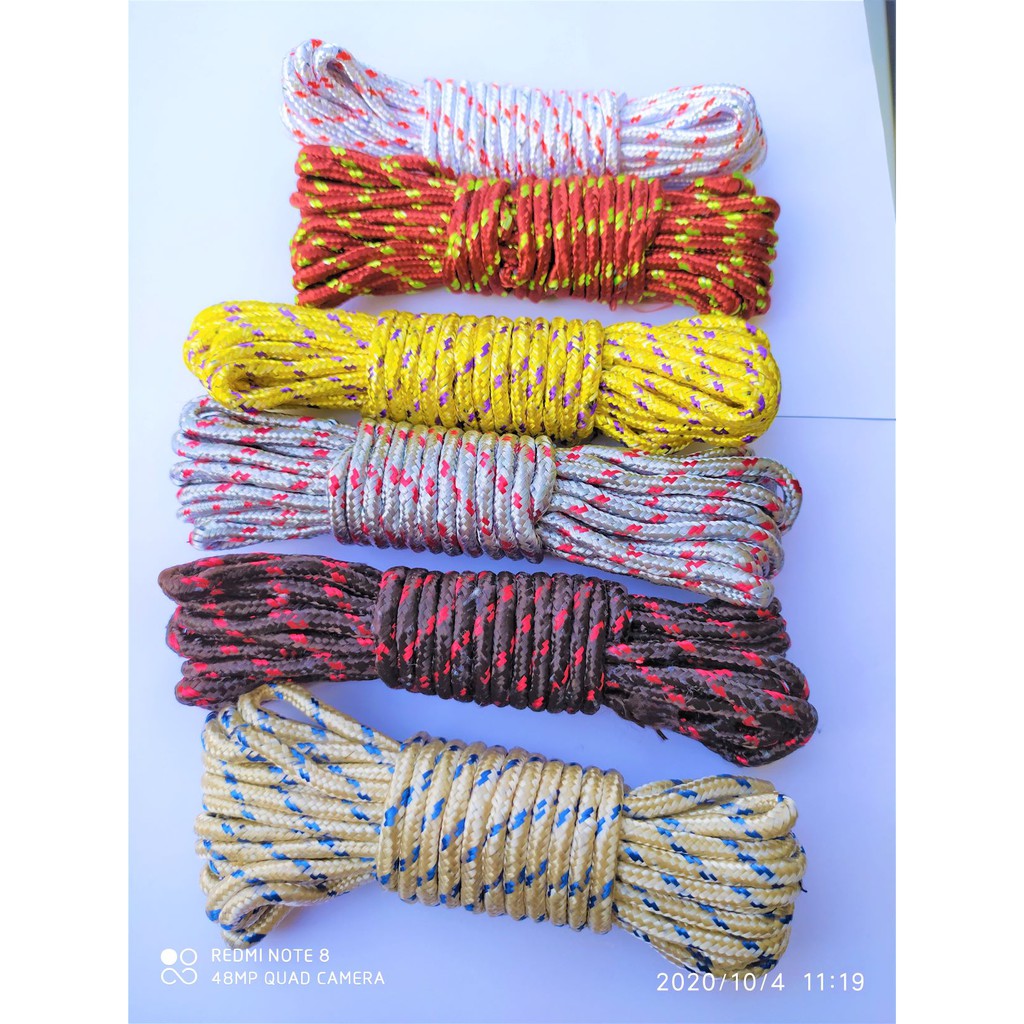 𝐍𝐲𝐥𝐨𝐧 𝐑𝐨𝐩𝐞 𝐂𝐥𝐨𝐭𝐡𝐞𝐬 𝟕𝐦/𝐋𝐚𝐮𝐧𝐝𝐫𝐲/tali camping/tali khemah/𝐊𝐢𝐭𝐜𝐡𝐞𝐧/𝐆𝐚𝐫𝐝𝐞𝐧 ...