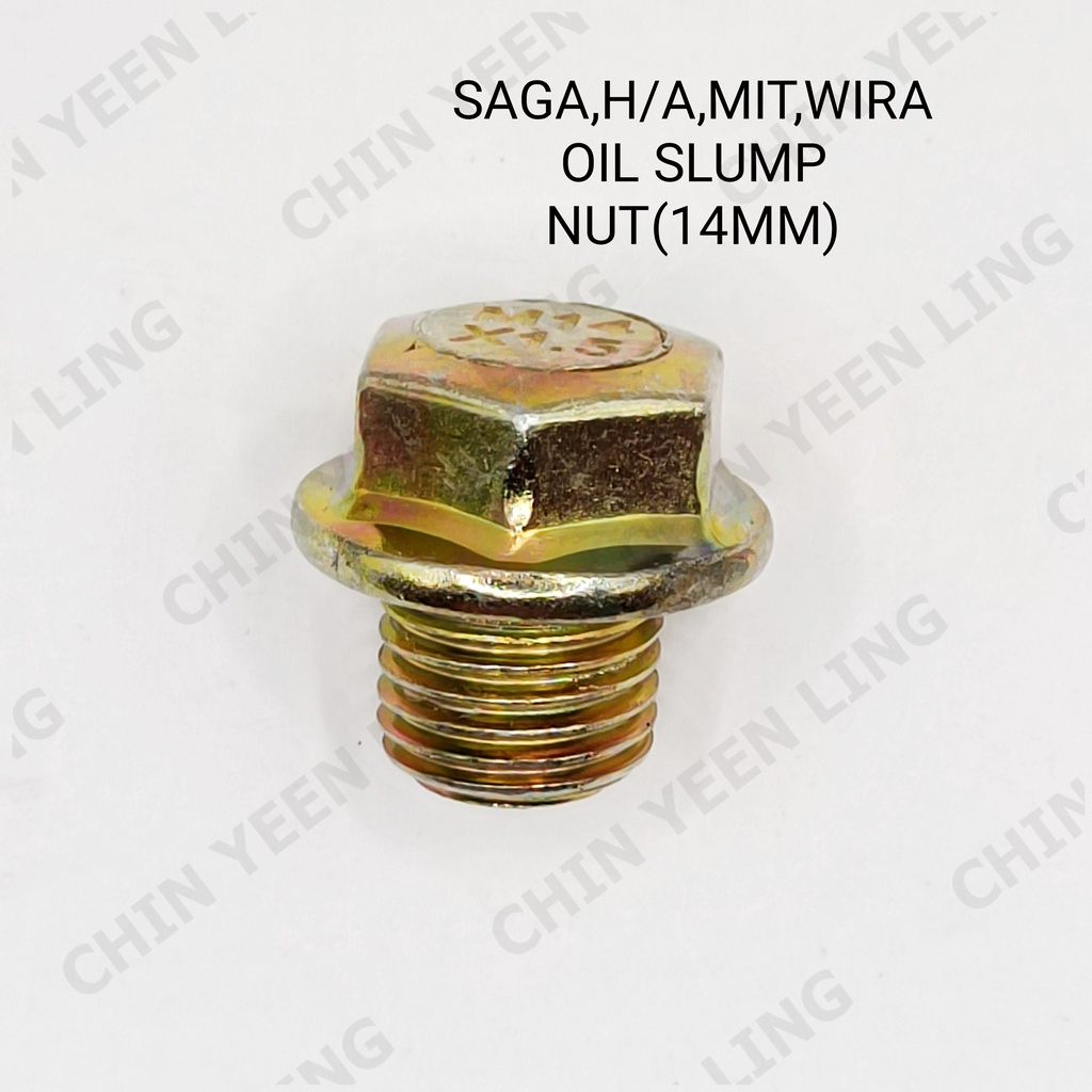 Proton Saga, Honda Accord, Mitsubishi, Wira Oil Sump Nut (14MM ...