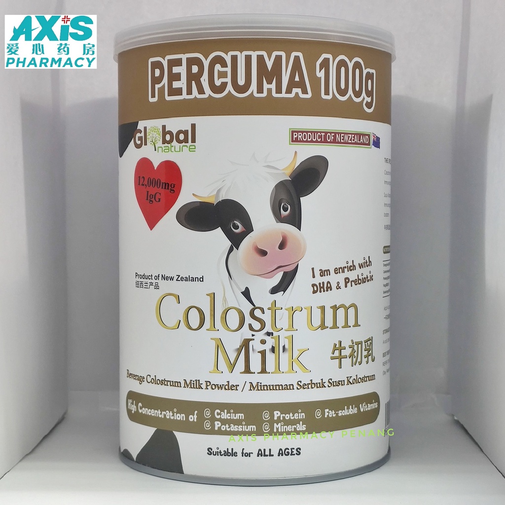 Global Nature Colostrum Milk 500g + 100g {EXP :12/2025} | Shopee Malaysia