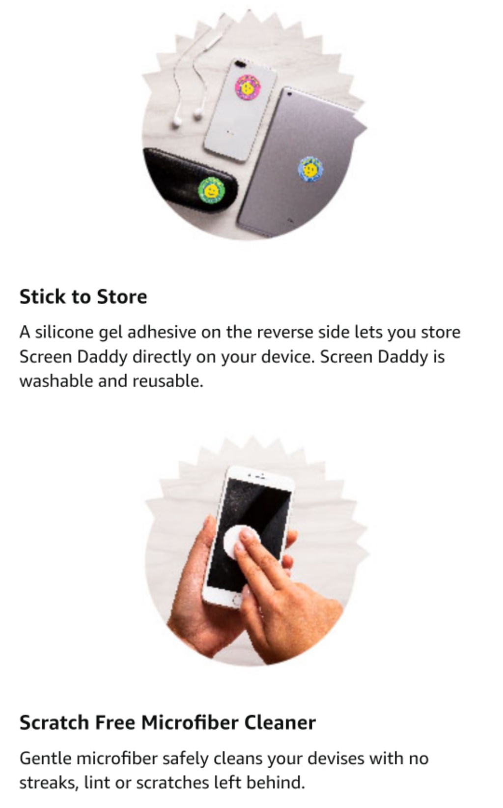 [Scrub Daddy MY] Screen Daddy Microfiber Screen Cleaner Wipe by Scrub ...