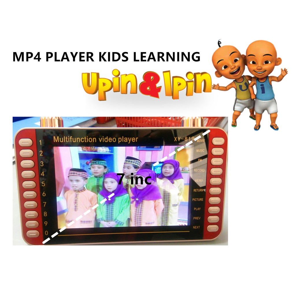 ~Dari KL~ MP4 kanak-kanak belajar permain MP4 7INC VIDEO PLAYER ...