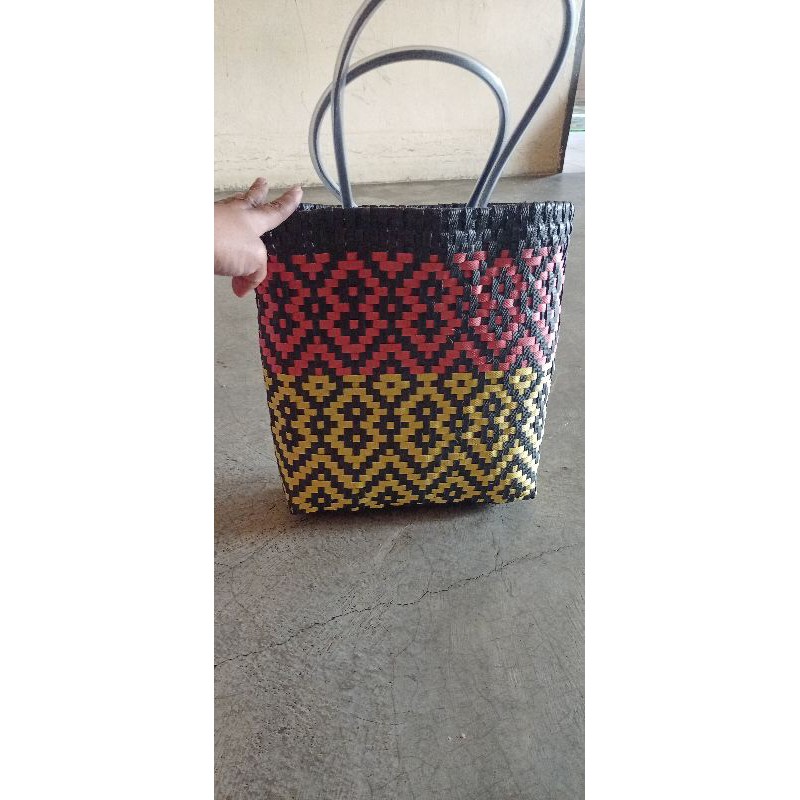 Beg anyaman tali plastik | Shopee Malaysia