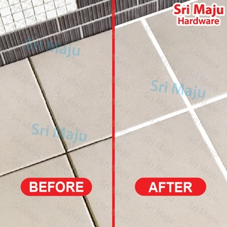 MAJU Tile Reform Waterproof White Gap Sealant Grout Filler Anti Fungus ...