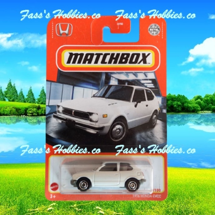 *B-B MATCHBOX '76 HONDA CVCC HONDA CIVIC 1976 HONDA CVCC HONDA CIVIC ...