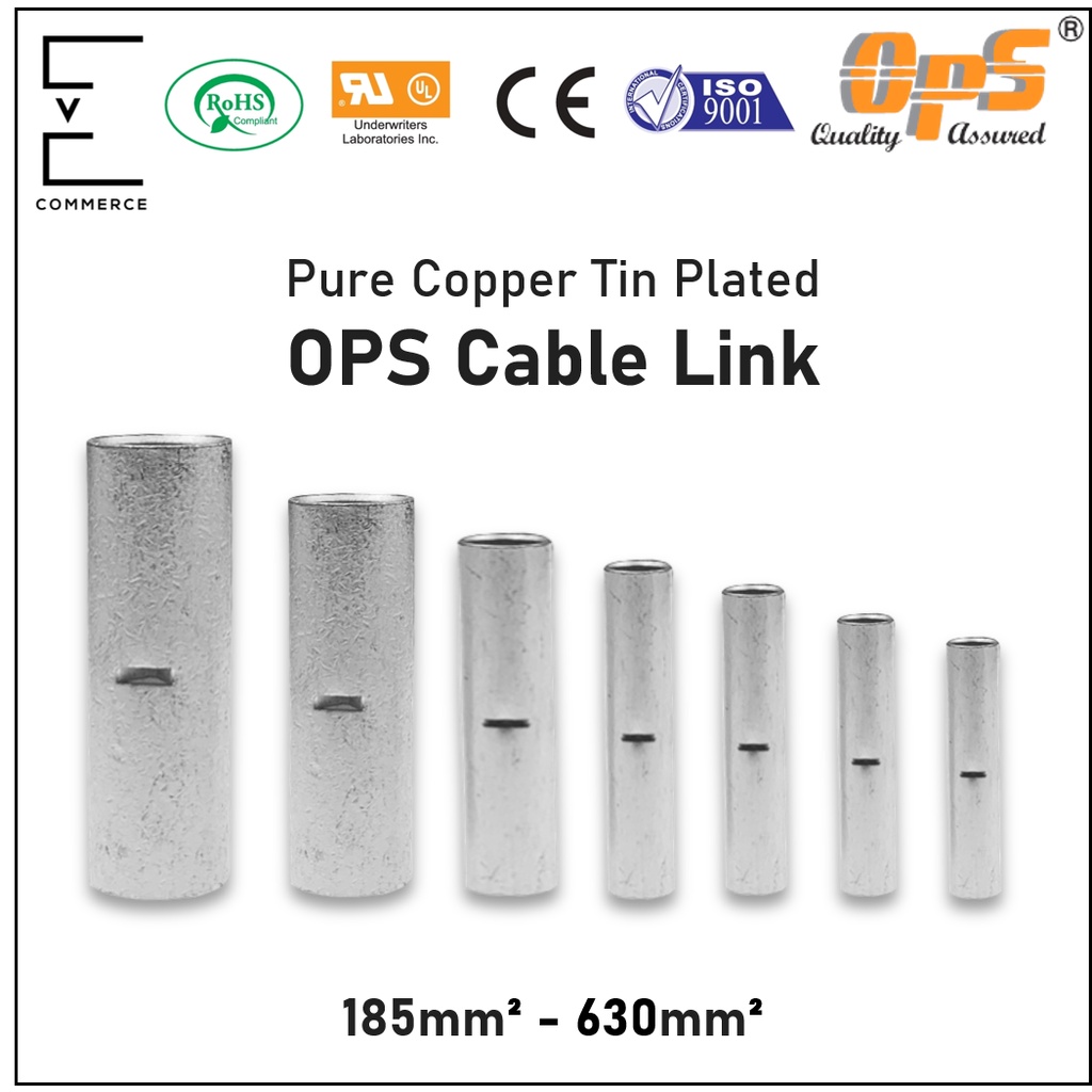 OPS CABLE LINK - 35MM² - 630MM² | ELECTRICAL CABLE JOINT | PURE COPPER ...