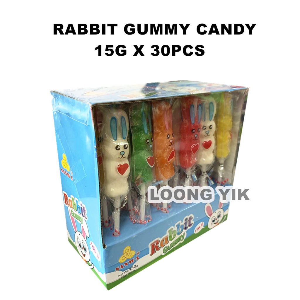 RABBIT GUMMY CANDY 15G X 30PCS | Shopee Malaysia