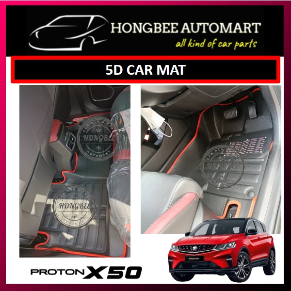 PROTON X50 5D CARPET, CAR MAT, FLOOR CARPET, CAR CARPET (PU LEATHER ...