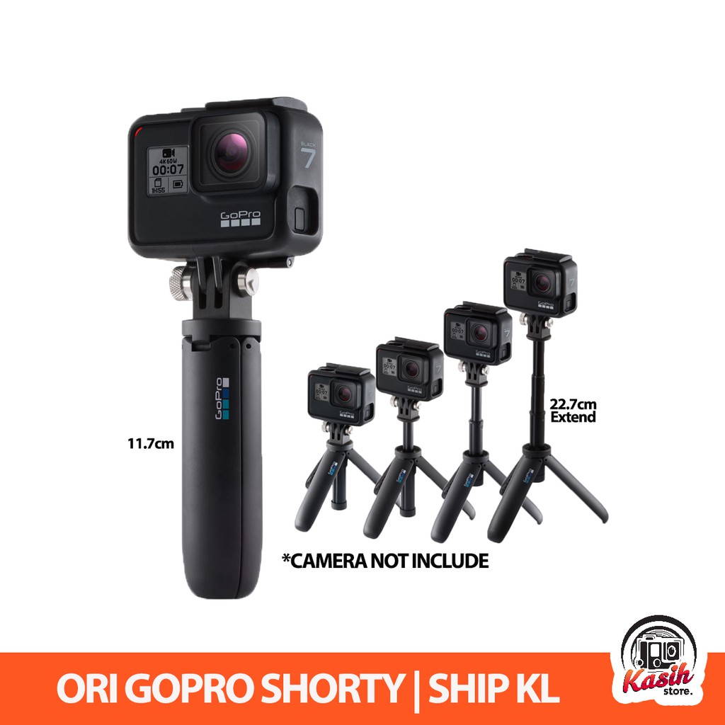 Shorty Gopro Mini Tripod Original Gopro Malaysia ( Funsportz Warranty ...