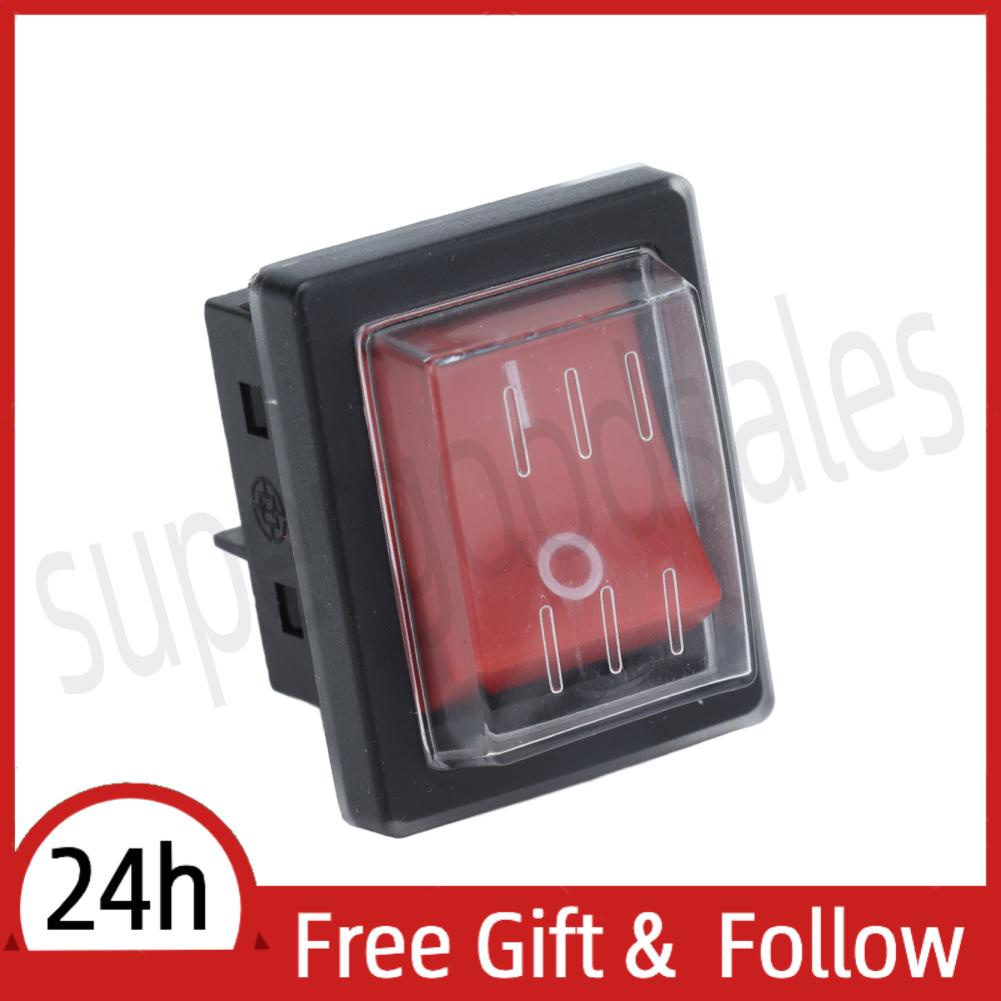 Super 4pin Toggle Switch On Off Rocker Waterproof Cover 125/250V For ...