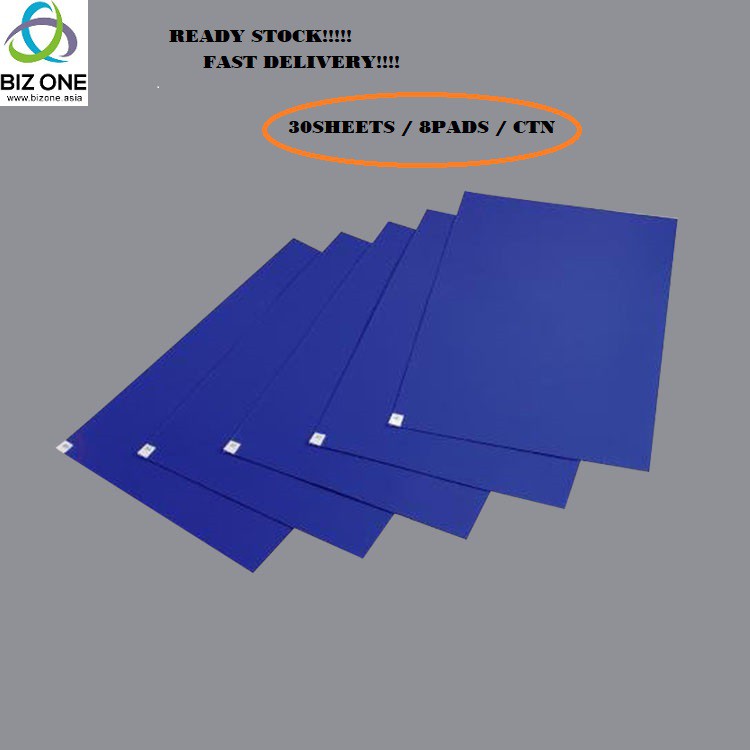 ESD Sticky Mats 24" x 36" Cleanroom Sticky Mat 26" x 45" : 30 Sheets ...