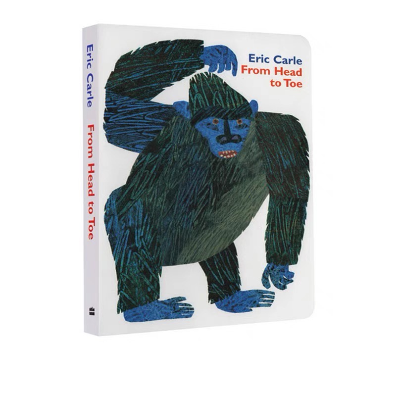 From Head to Toe Eric Carle Board Book Paperback Children Picture Book ...