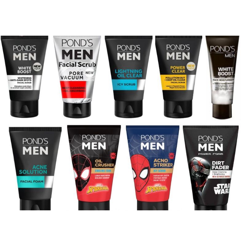 Ponds Men Acne Solution Facial Wash Original 100% | Shopee Malaysia