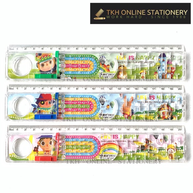Maze Ruler Cute Cartoon 20cm (1pc)(Random Colour) | Shopee Malaysia