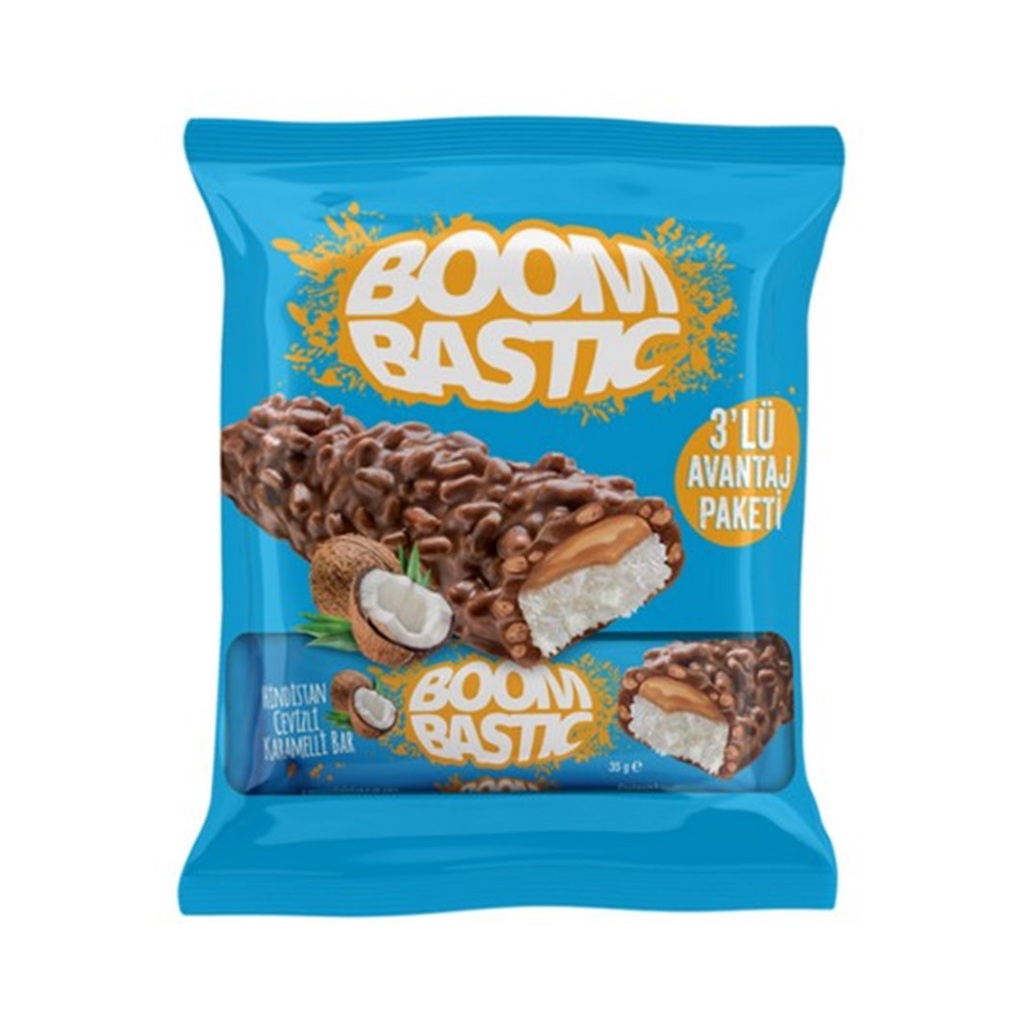 Boombastic Coconut with Caramel Value Bag 35g X 3pcs | Shopee Malaysia
