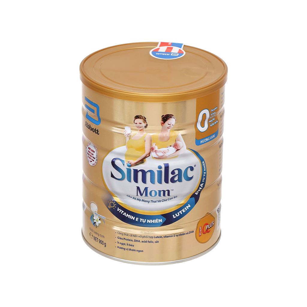Abbott Similac Mom Eye-Q Plus Powdered Milk Vanilla Flavor 900g ...