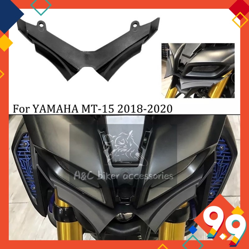 Yamaha MT15 Winglet Cover ABS Plastic Aerodynamic Motorcycle | Shopee ...