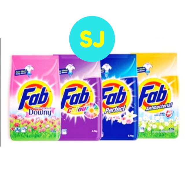 Fab Detergent Powder 630g-680g | Shopee Malaysia