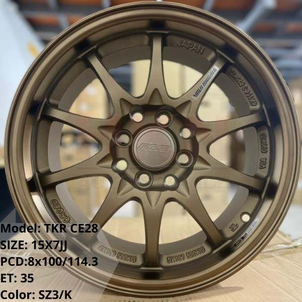 NEW Sport Rim/ Car Wheel Size 15" CE28 MULTIPLE COLOR PERODUA PROTON ...