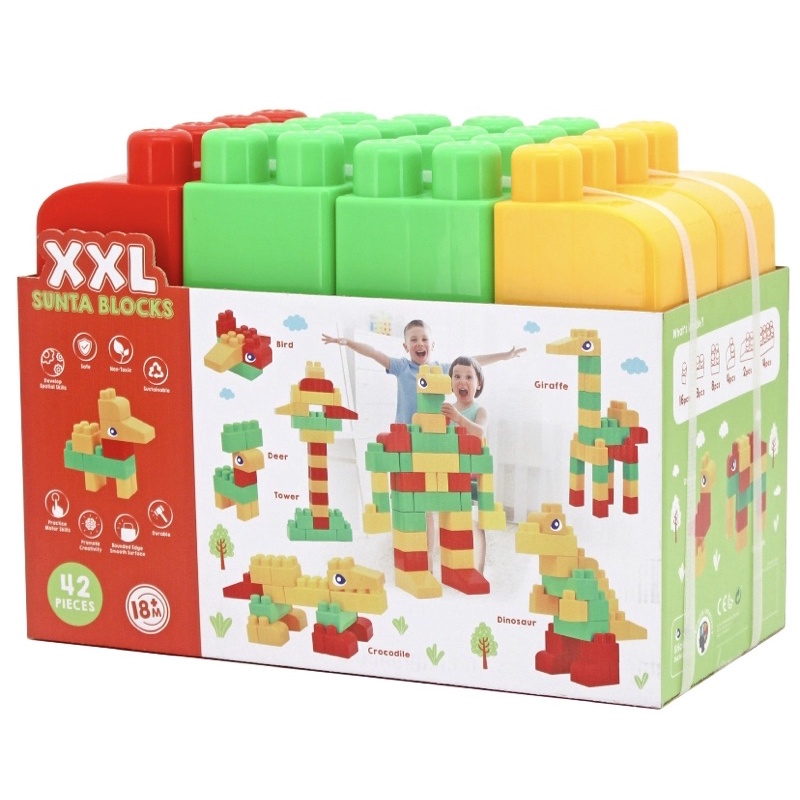 BIG BLOCKS, BLOK BESAR TASKA TADIKA , JUMBO Blocks ,Super Big Blocks ...