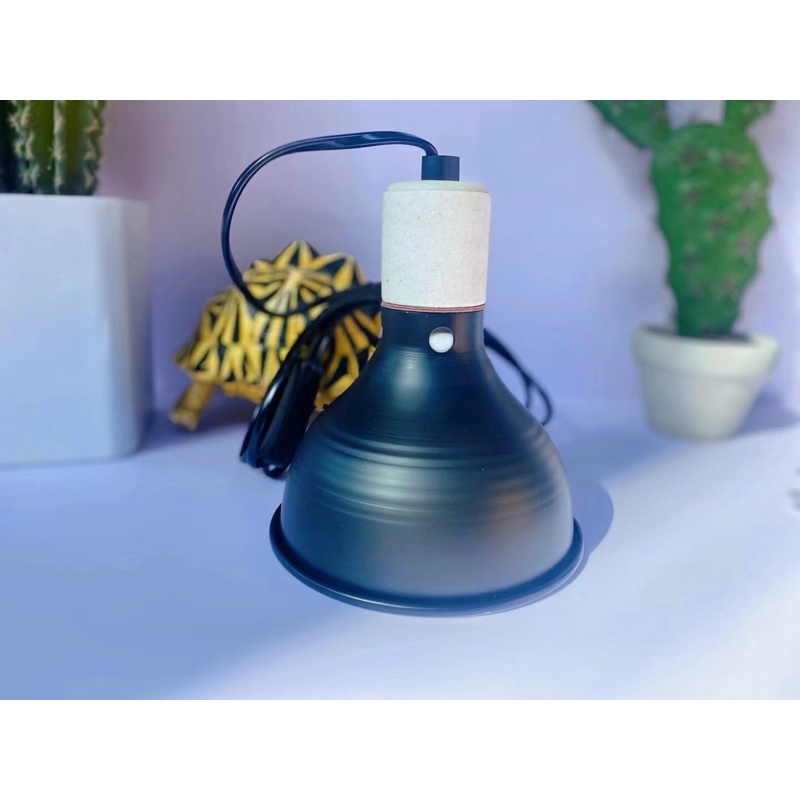 Reptile Aluminum Deep dome light fixture 5.5''/8.5'' ceramic socket UVB ...