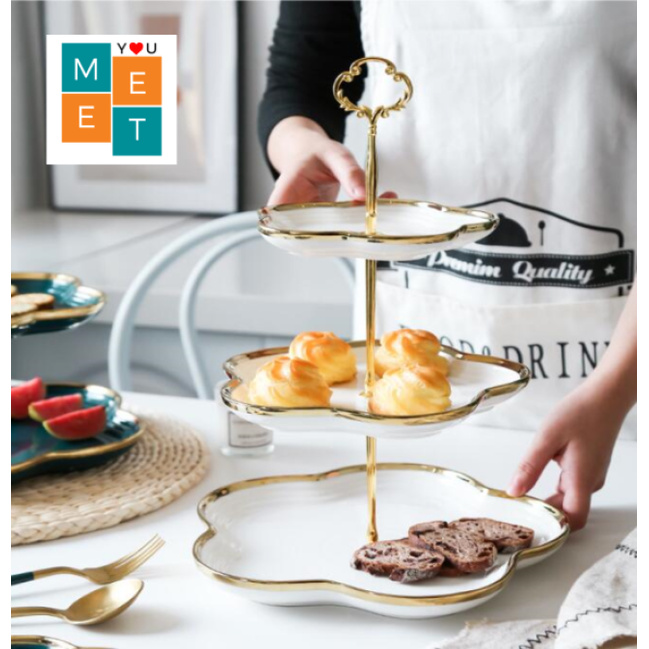 Multi-Layer Fruit Plate 3 Tier 2 Tier Dessert Tray 3 Layer Food Tray ...