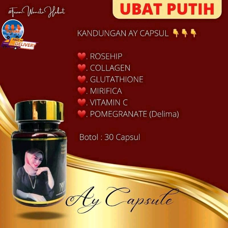 💕AY CAPSULE PUTIH 💯 ORIGINAL | Shopee Malaysia