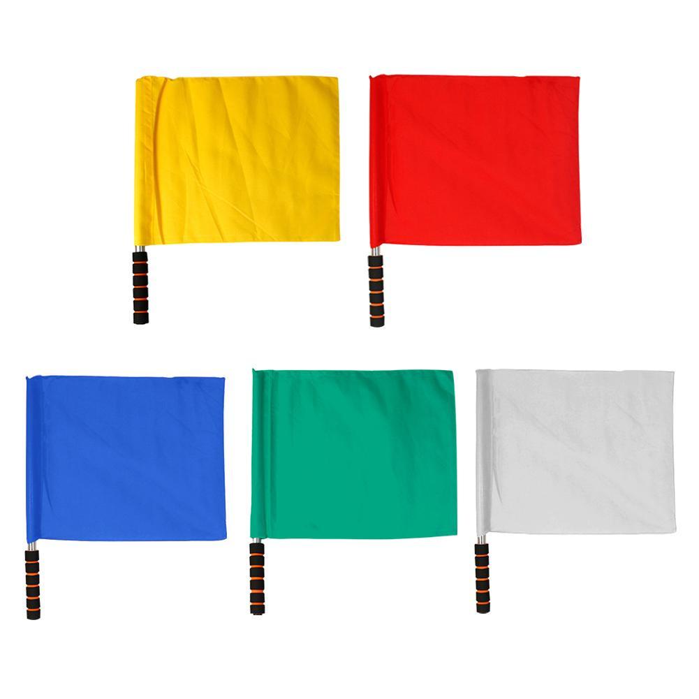 READY STOCK Referee Flag Command Flag Track And Field Signal Flag A5K7 ...