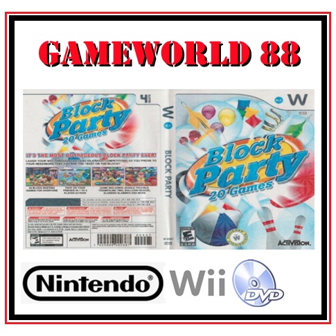 Nintendo Wii Game : Block Party | Shopee Malaysia