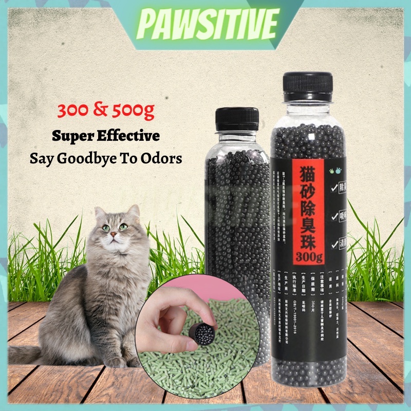PAWSITIVE Cat Litter Deodorizer/Cat Litter Deodorant Beads/Pasir Kucing ...
