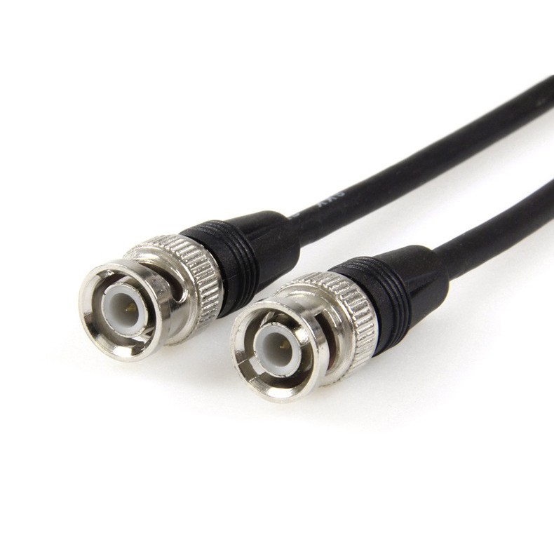 Coaxial cable RF RG59 BNC connector coaxial cable CCTV cable | Shopee ...