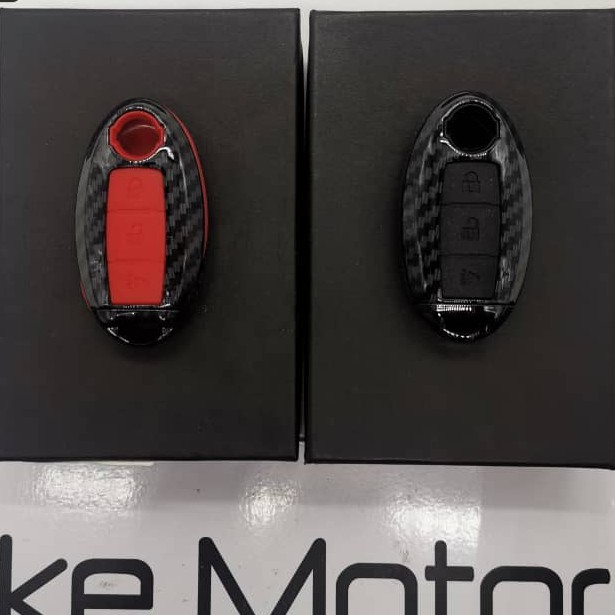 Nissan 3 button remote control carbon fiber look | Shopee Malaysia