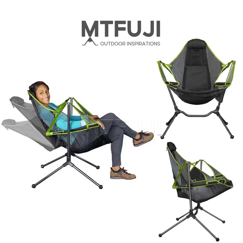 Mt.fuji Outdoor Folding Chairs Portable Rocking Chair Indoor Hammock ...