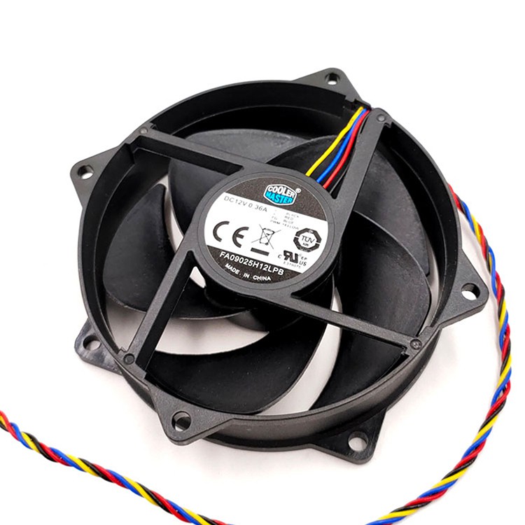 PWM Original FA09025H12LPB 12V 4Pin Cooling Fan for Cooler Master I3 I5 ...