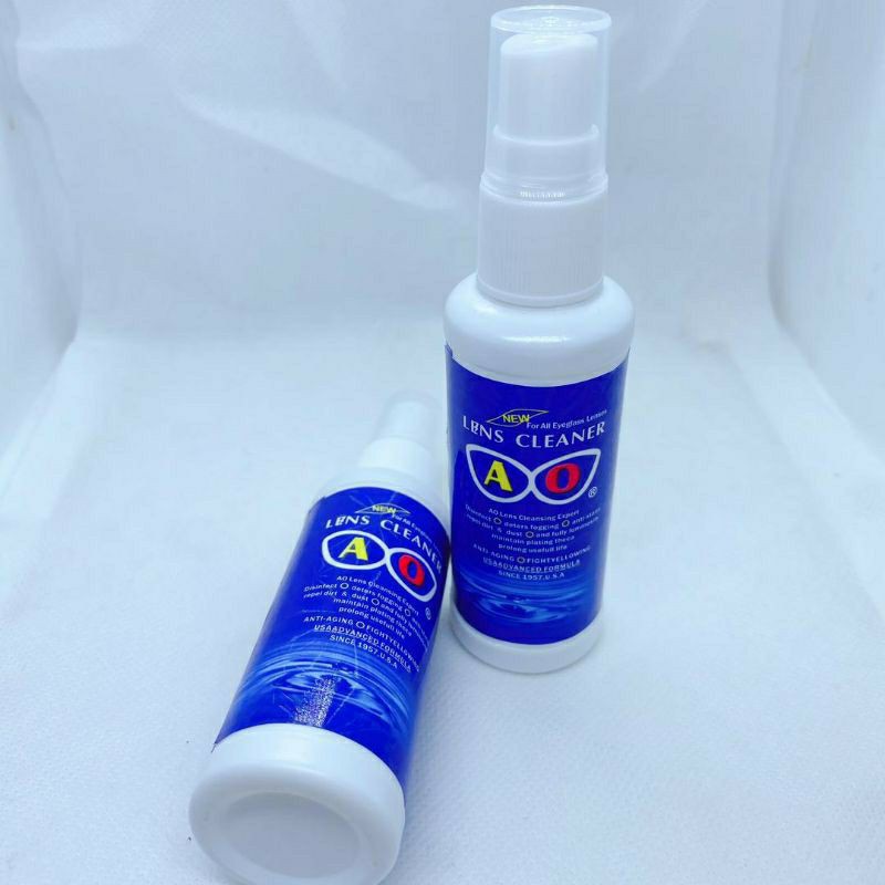 AO LENS CLEANER SPRAY 50ML & 60ML PENCUCI CERMIN MATA | Shopee Malaysia