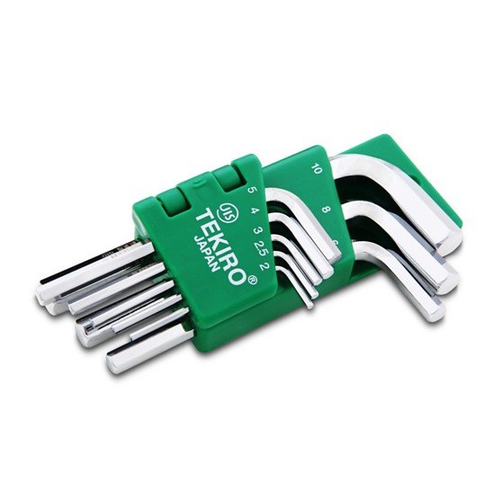Tekiro L Key Set 8 Pcs Short 2-10mm 8 Hex Key Short ORIGINAL | Shopee ...