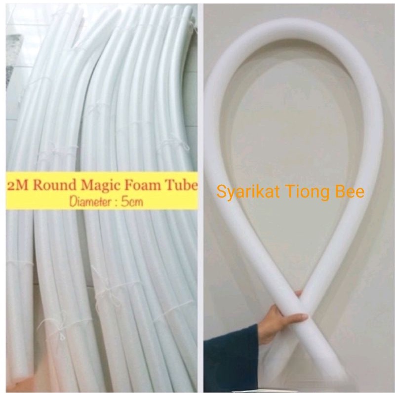 Magic Stick Span Panjang/Foam Tube Flower Deco/Flexible Foam Stick ...