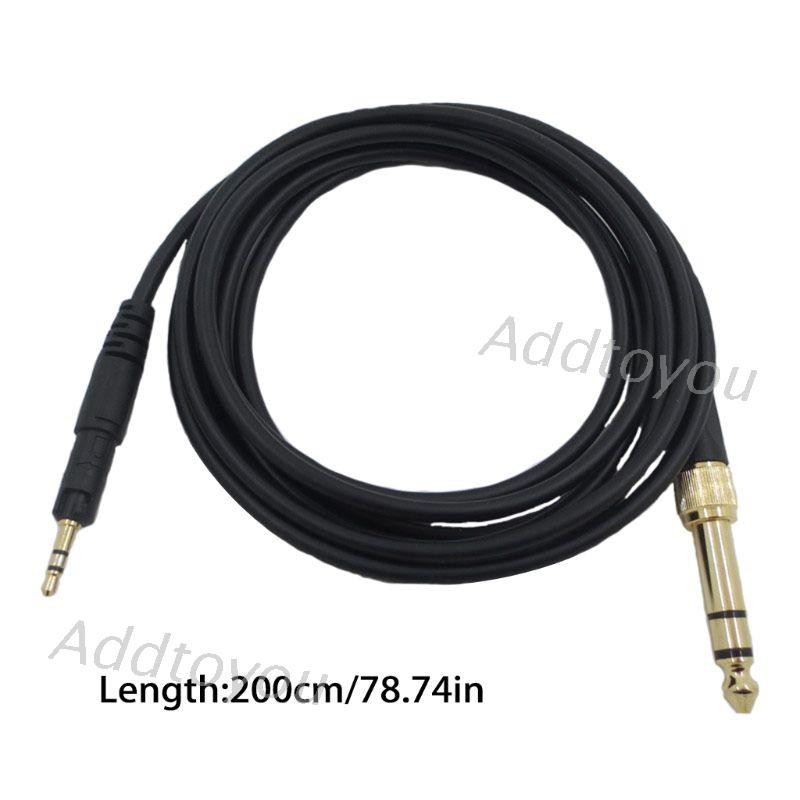 Replacement Cable For ATH-M50X M40X M60X M70X Headphones 6.35mm ...