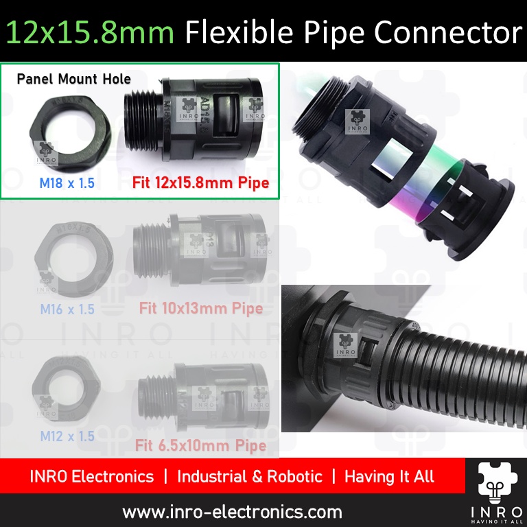 [1m 5m] Flexible Corrugated PVC Conduit, Automotive Wire Conduit ...