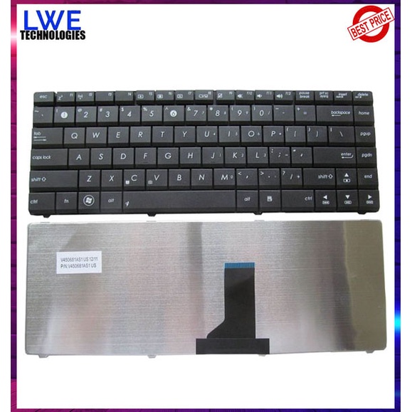 Asus A42D A42F A42J X43 X43S X44H K43U A43 X44 K43SD Keyboard | Shopee ...