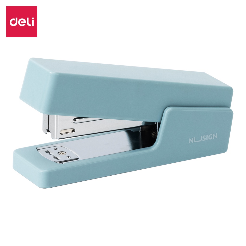 Deli Stapler Nusign Series 24/6 & 26/6 Staples 20 Sheets Nail Storage ...
