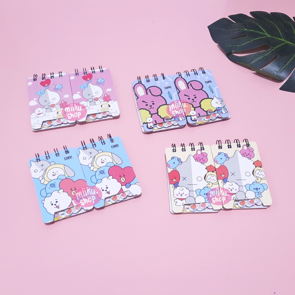 Notes RING BT21 / MEMO SPIRAL BT21 / NOTEBOOK BT21 | Shopee Malaysia