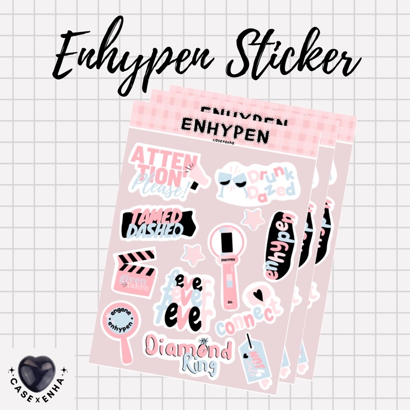 ENHYPEN STICKERS (READY STOCK) | Shopee Malaysia