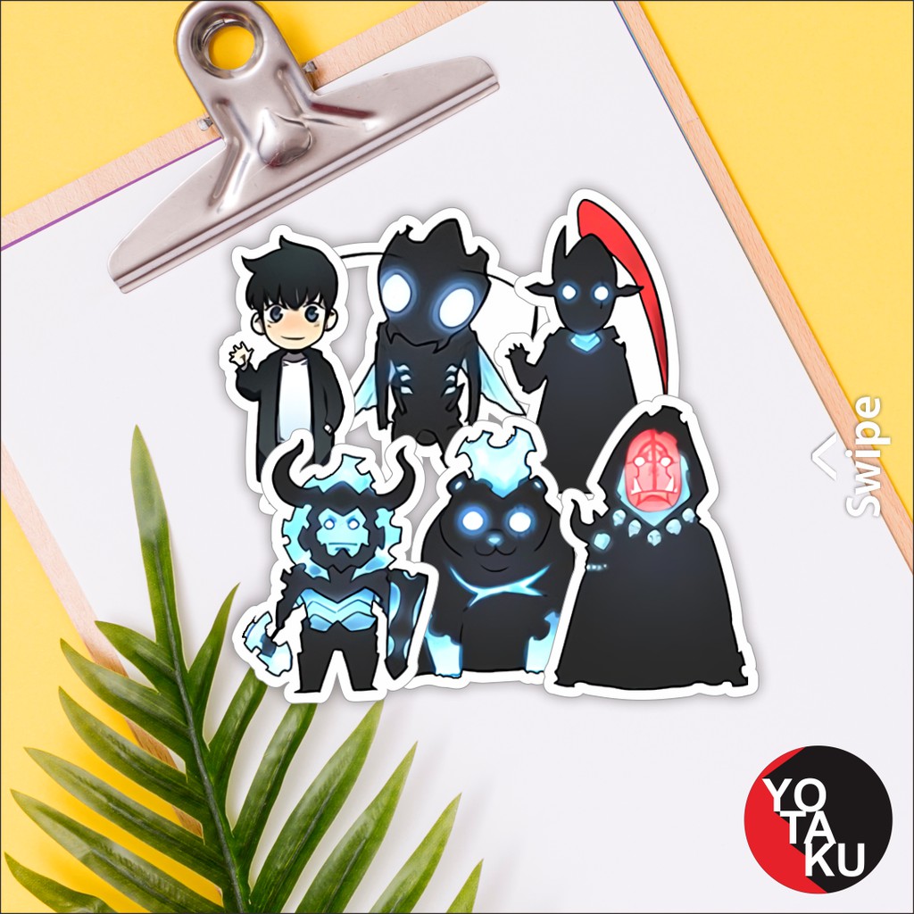 Solo Leveling Anime Sticker Series 1 Retail SA2001 YOTAKUSHOP | Shopee ...