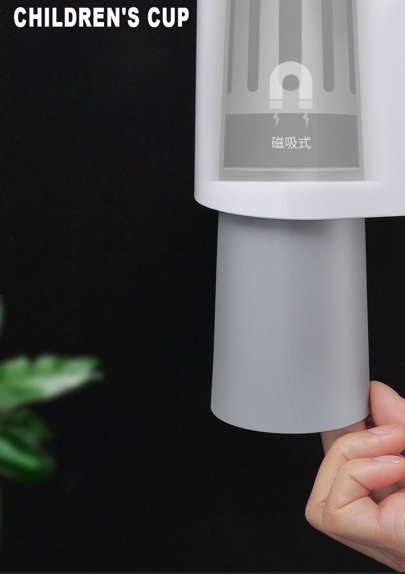 LODER ECOCO Toothbrush Holder Auto Squeezing Toothpaste Dispenser Wall ...