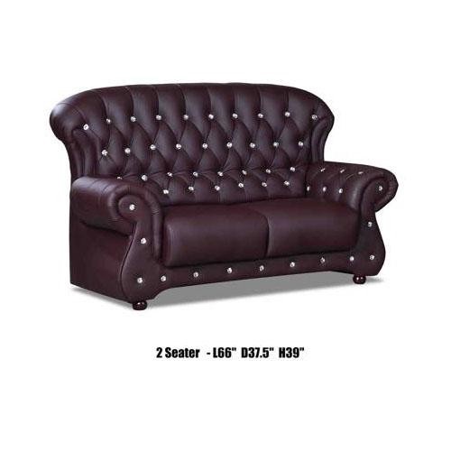 [PREORDER] Genius 2-Seater Leather High Class Sofa Lounge Chair Relax ...