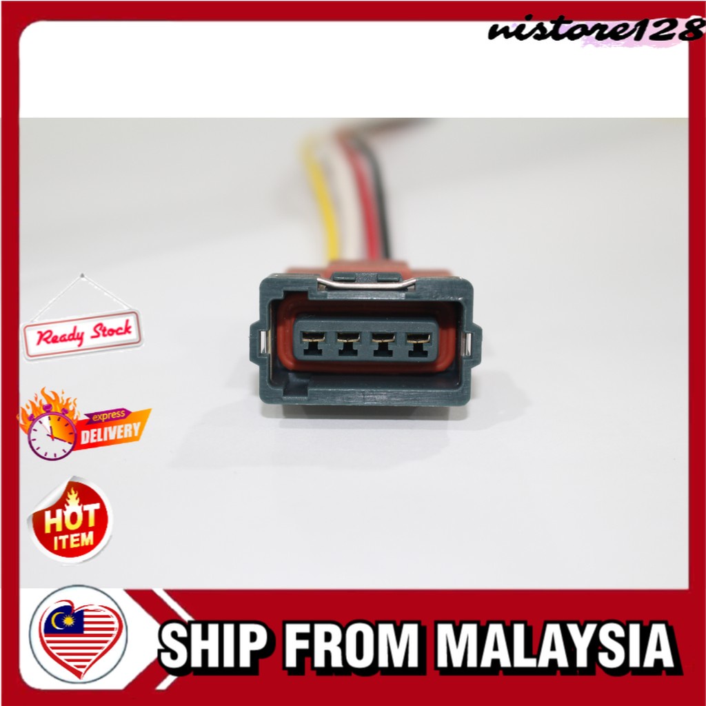 4 Pin 1pcs 16awg wire Proton Wira 1.8 Mitsubishi 4G93 4G63 DOHC ...