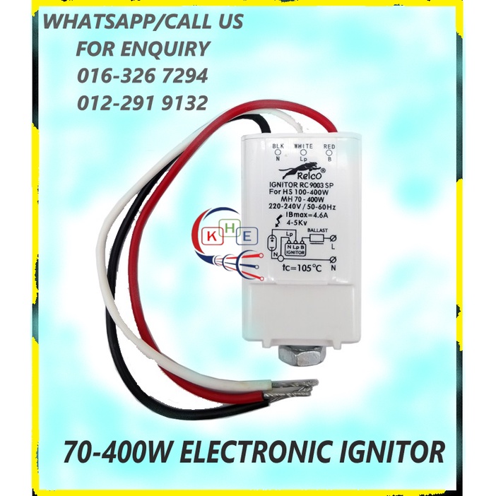 Relco 70-400W Electronic Ignitor | Shopee Malaysia