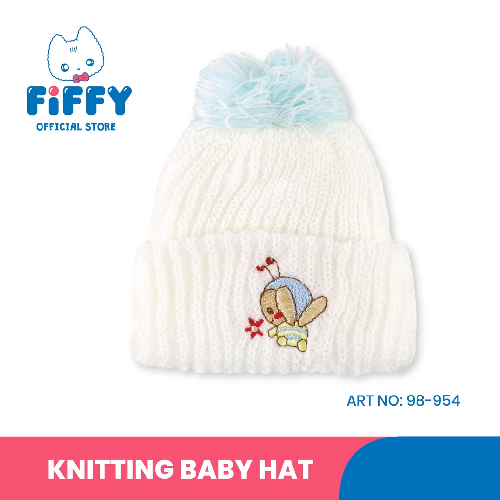 FIFFY CUTE GIRL KNITTING BABY HAT | Shopee Malaysia