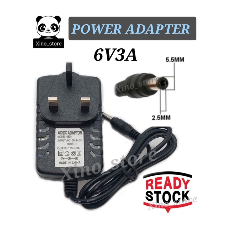 6v 3a AC to DC Power Supply Adapter 6v3a AC/DC ADAPTER SWITCHING POWER ...