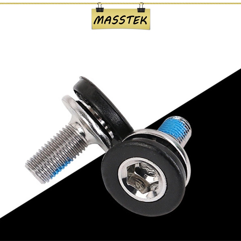 MASSTEK Skru Hexagon 2pc M8*18mm Bottom Bracket Hexagon Screw Axle ...